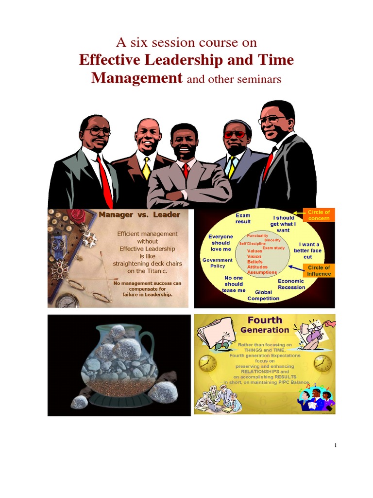 Effective Leadership and Time Management (ELTM) | PDF | Thought ...