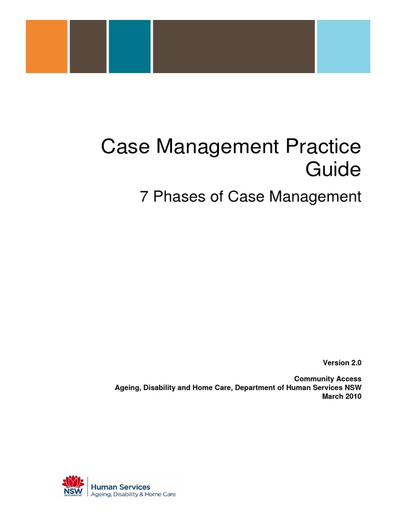 Case Management Practice Guide 7 Phases of Case Management | Disability ...