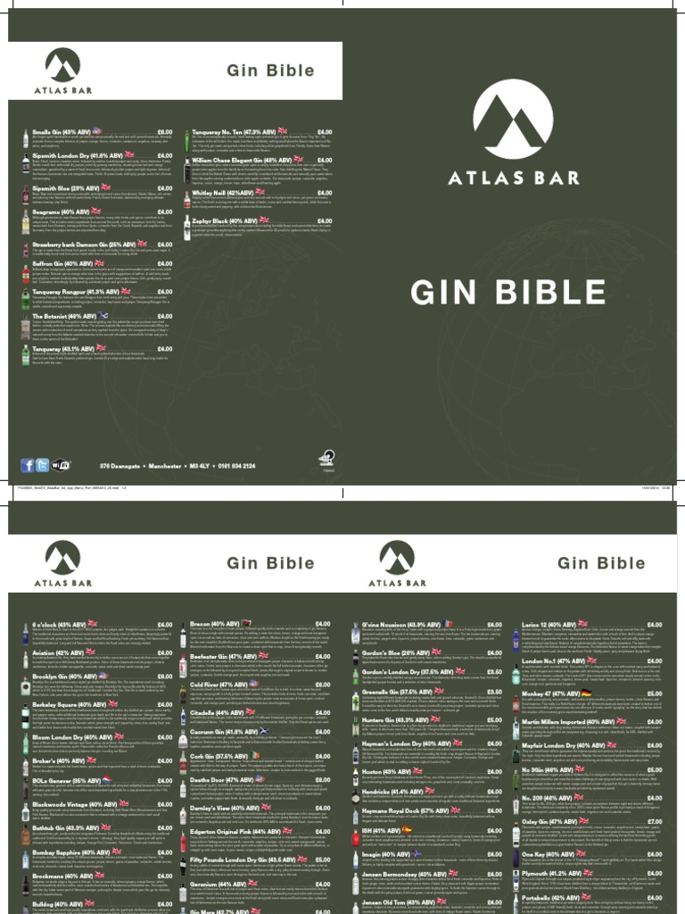 Gin Bible | PDF | Gin | Edible Plants