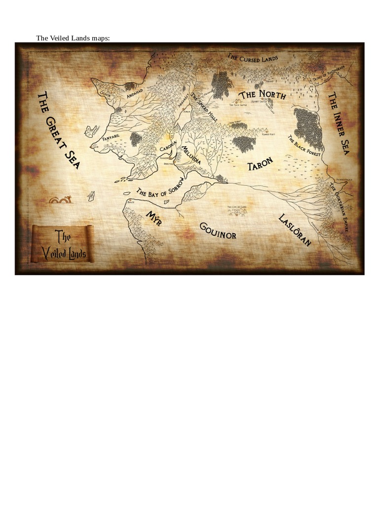 Veiled Lands Maps Overview | PDF