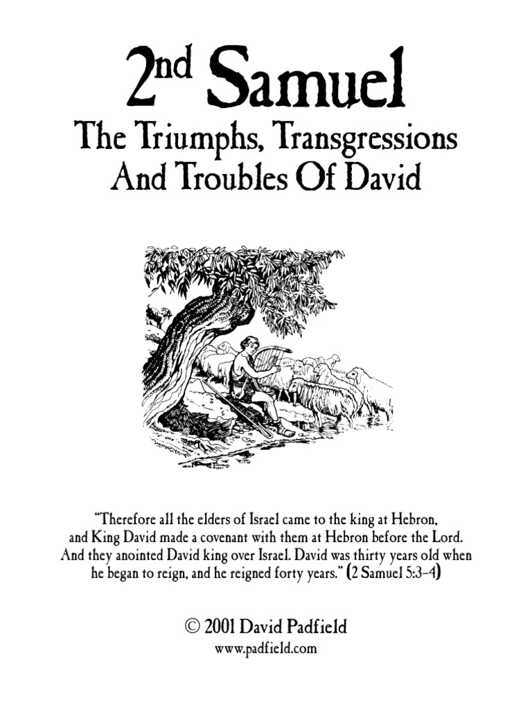2 Samuel | PDF | David | Books Of Samuel