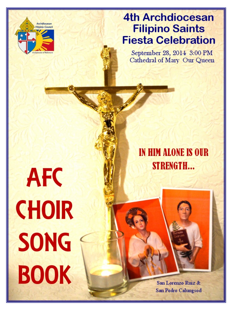 AfC Choir Song Book 2014 | PDF