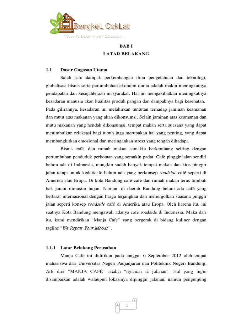 Business Plan Cafe | PDF