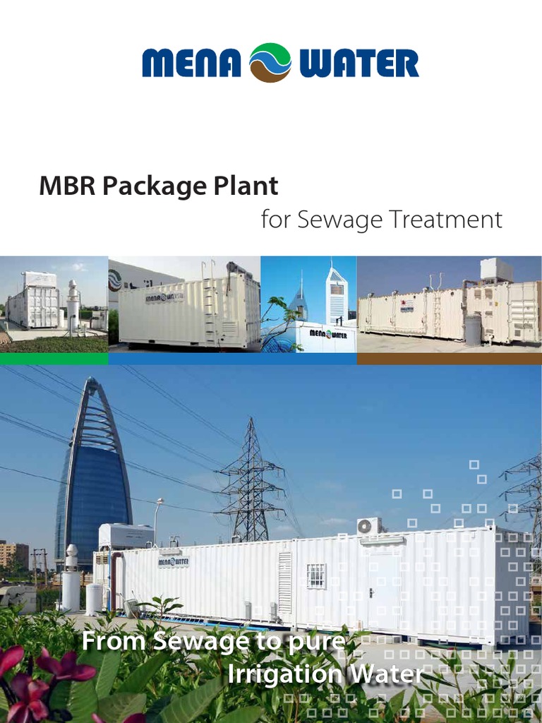 MBR Package Plant For Sewage Treatment | PDF | Sewage Treatment | Membrane