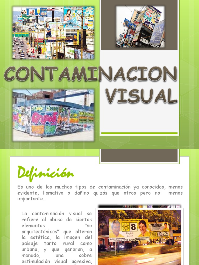 Contaminacion Visual | PDF