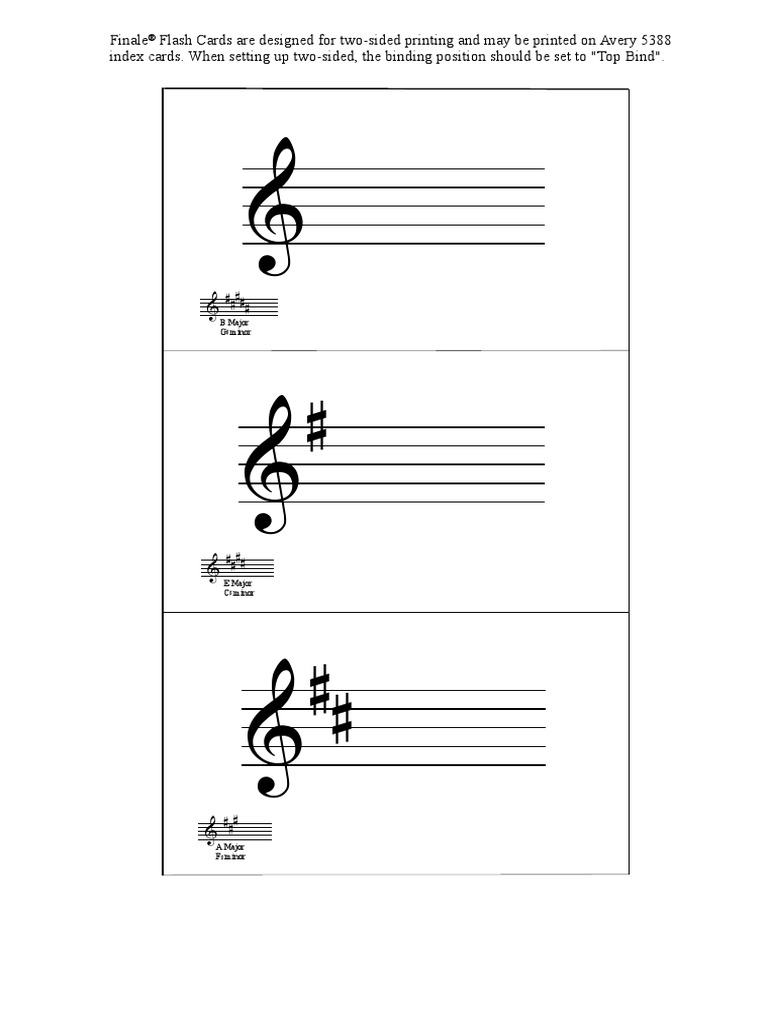 Keys Cards | PDF