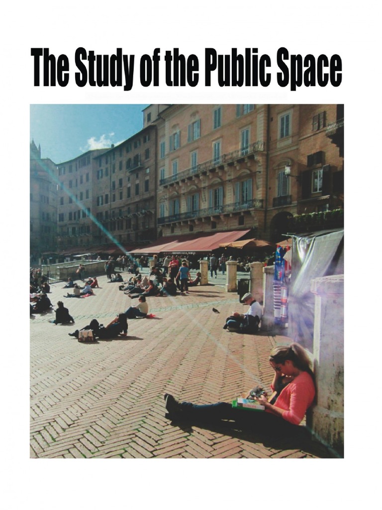 The Study of The Public Space | PDF | Perception | Map