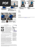 Alfredson Protocol - Achille's Tendonitis | PDF | Pain | Clinical Medicine