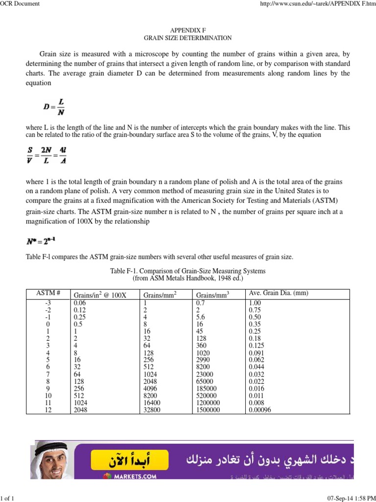 Grain Size | PDF | Teaching Methods & Materials | Science & Mathematics