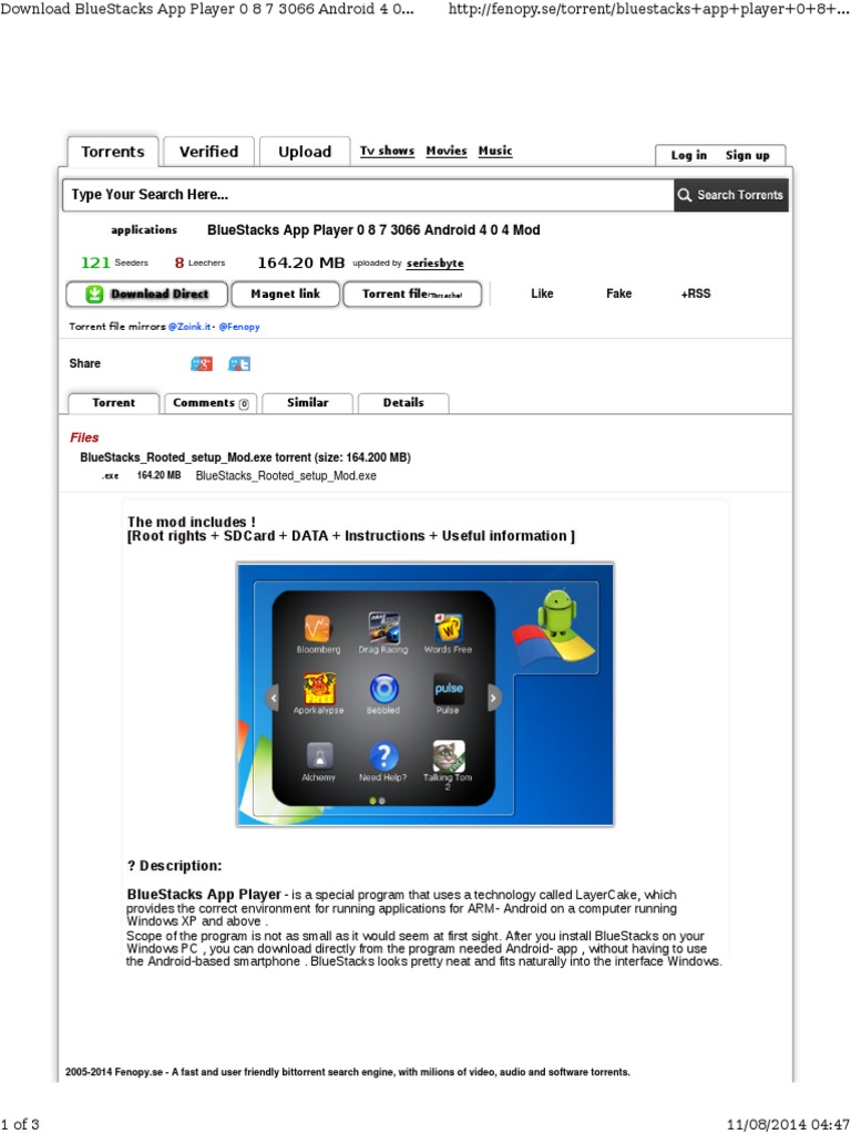 BlueStacks App Player | PDF | Android (Operating System) | Microsoft ...