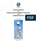 CCVT and CC - Instruction Manual | PDF | Capacitor | Transformer