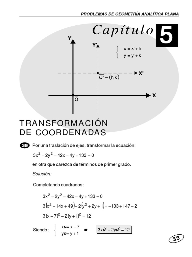 Transformacion de Coordenadas | PDF