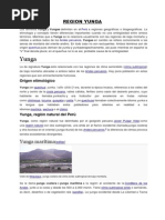 Qué Es La Región Yunga | PDF | Clima | Geografía Física