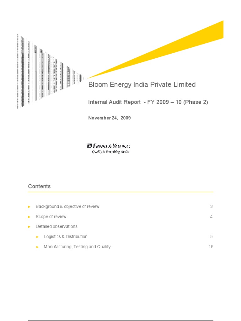 01 Pdfsam EY Draft Internal Audit Report Phase 2 | PDF | Invoice ...
