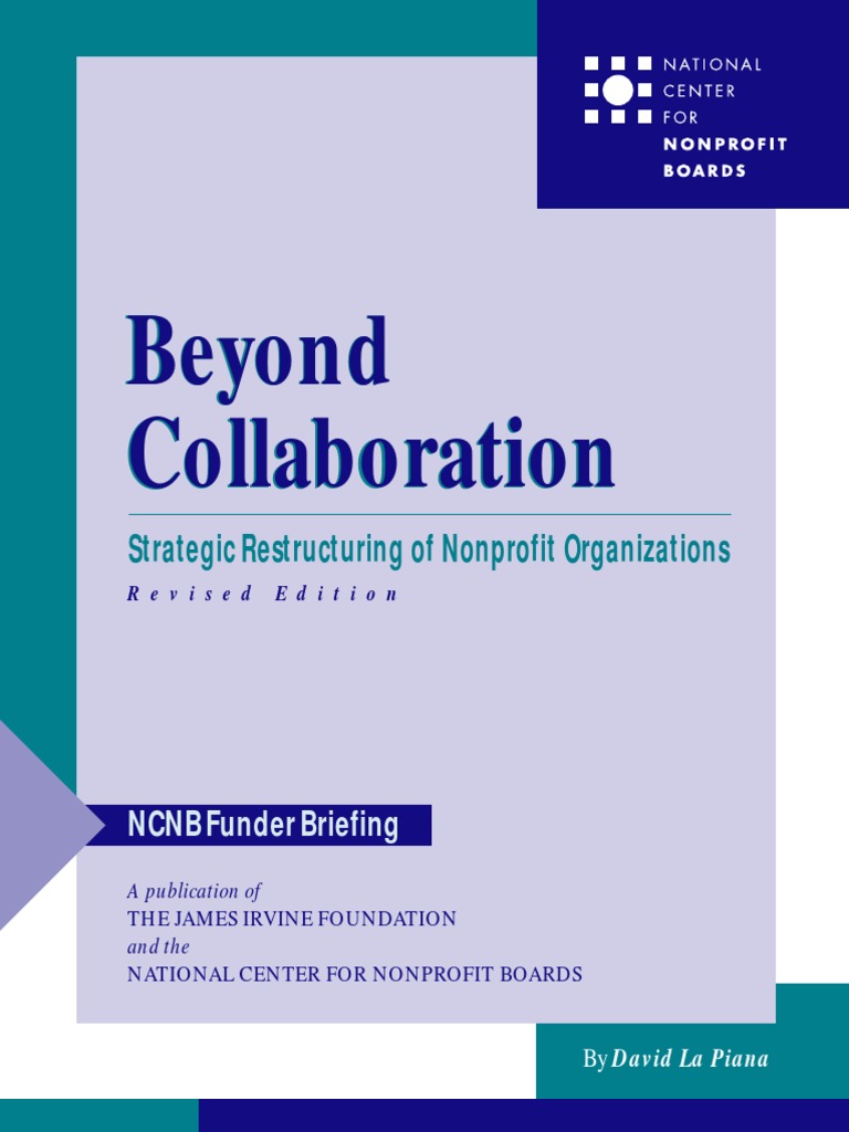 Beyond Collaboration | PDF | Nonprofit Organization | Mergers And ...