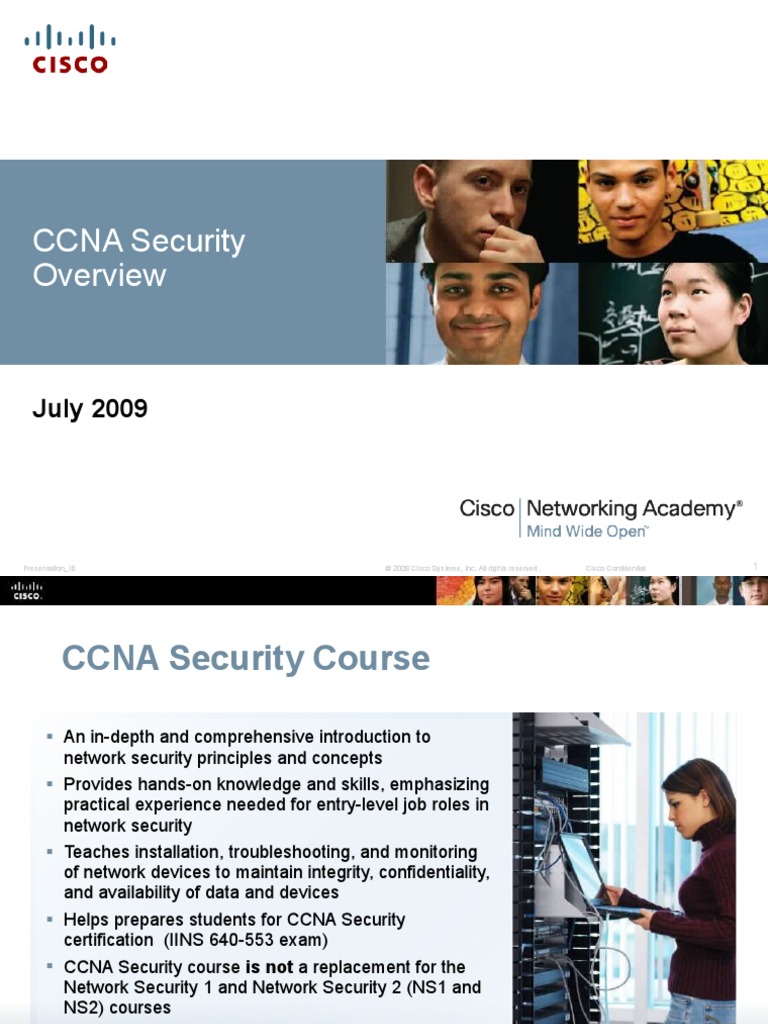 CCNA Security Overview | PDF | Cisco Certifications | Telecommunications
