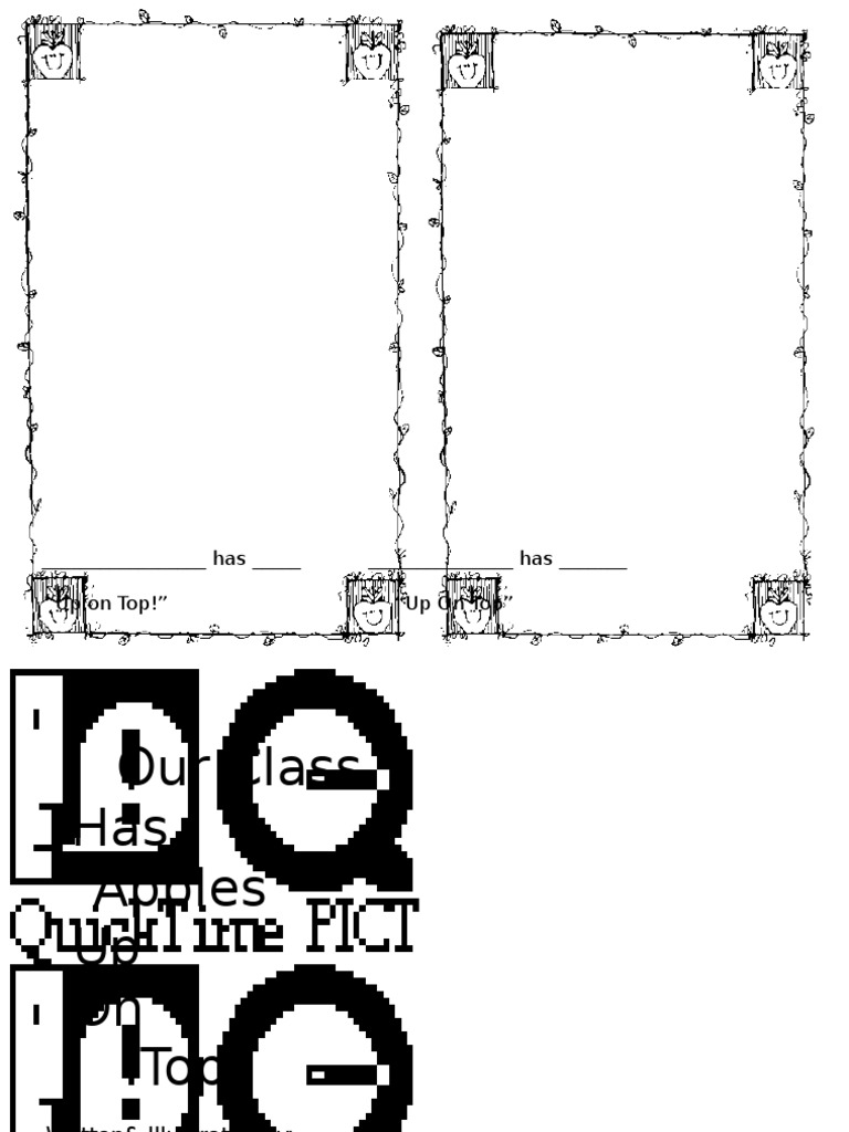 10 Apples Up On Top Class Book | PDF