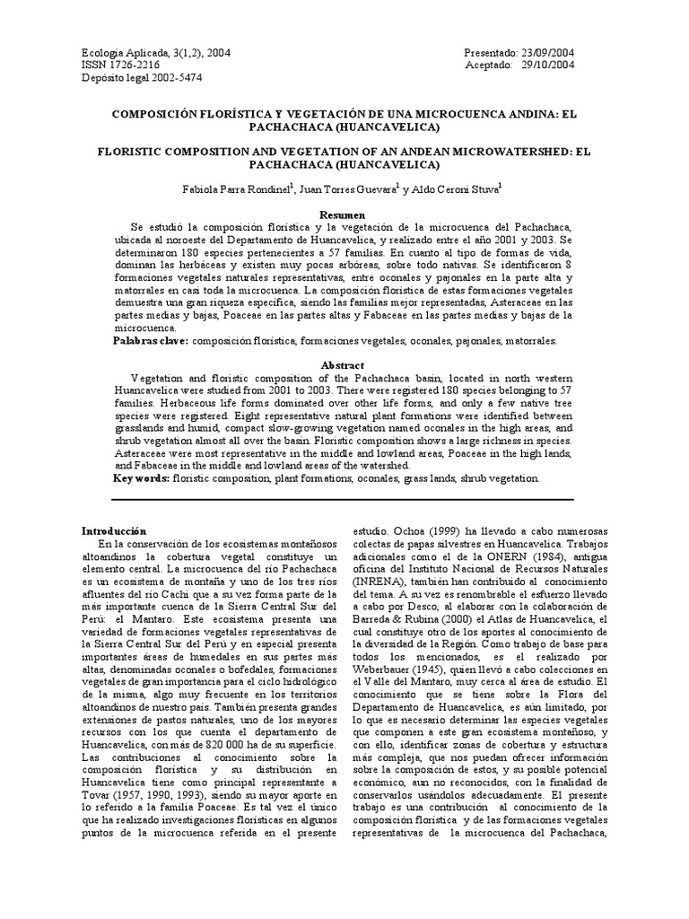 Modelo Swat | PDF | Suelo | Perú