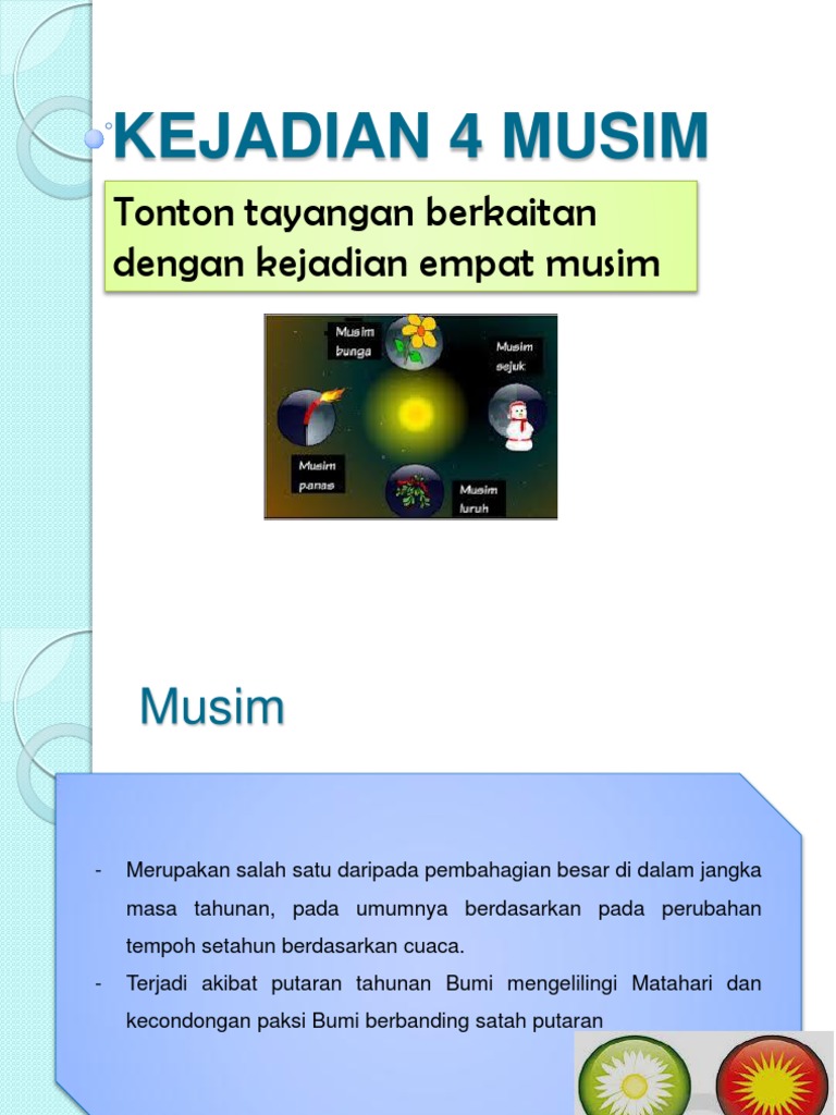 Kejadian 4 Musim | PDF