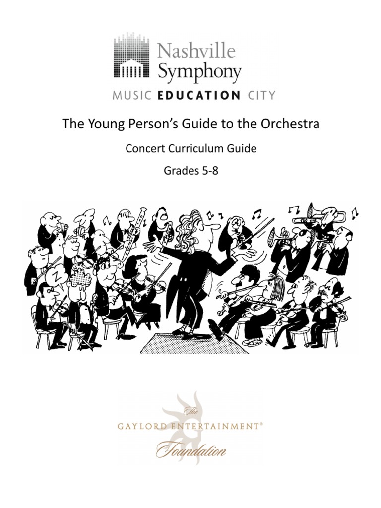 Curriculum Guide To Britten's Guide To The Orchestra | PDF | String ...