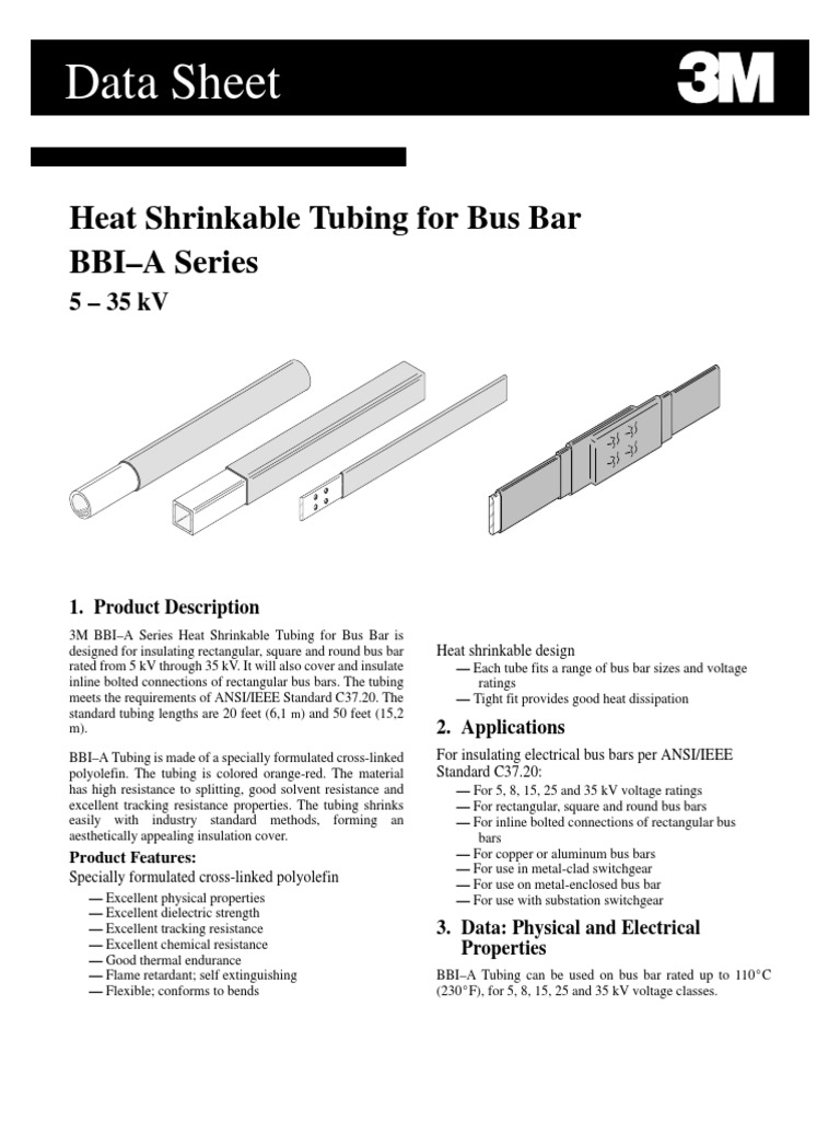 3M Busbar Insulation | Insulator (Electricity) | Electricity