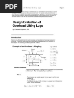 Lifting Lug Design and Analysis Guide | PDF | Materials | Building ...