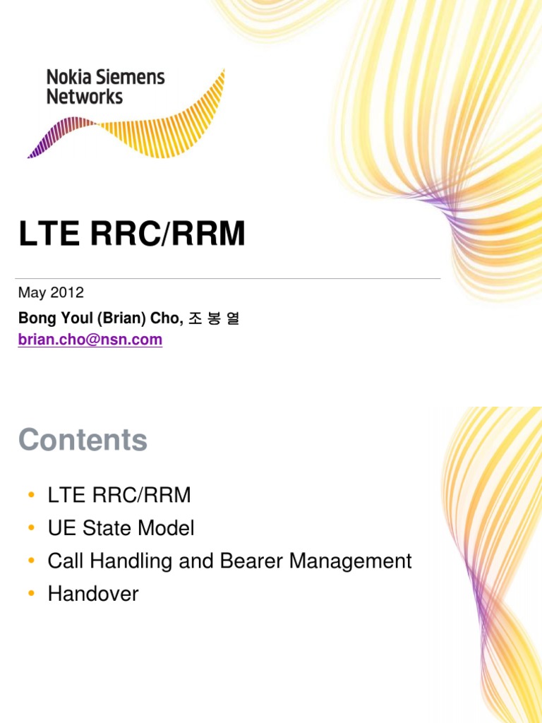 LTE - Handovers & Events | PDF