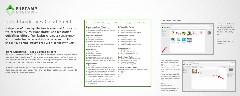 Brand Guidelines Cheat Sheet Overview | PDF | Typefaces | Logos