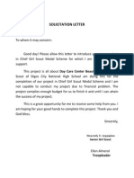 Solicitation Letter DEATH | PDF | Self-Improvement | Lifestyle
