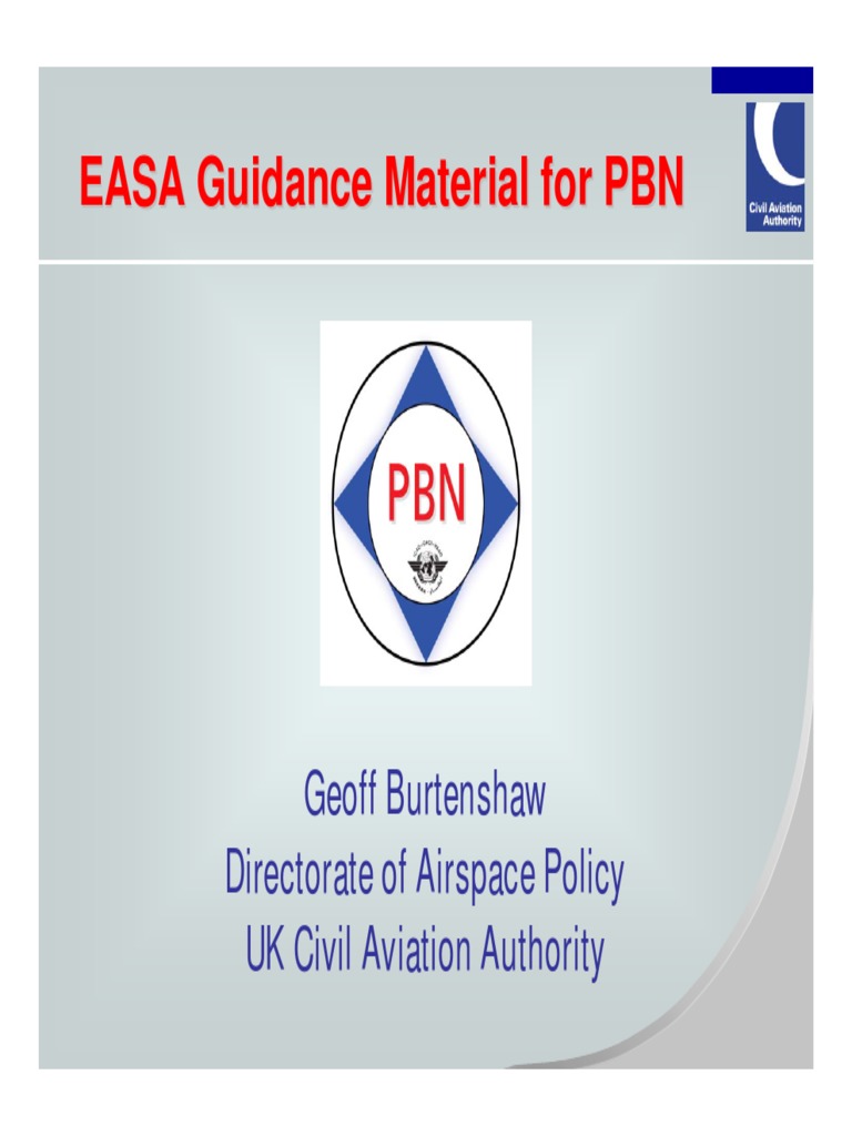 PBN Guidance for Aviation Experts | PDF | Aviation | Aeronautics