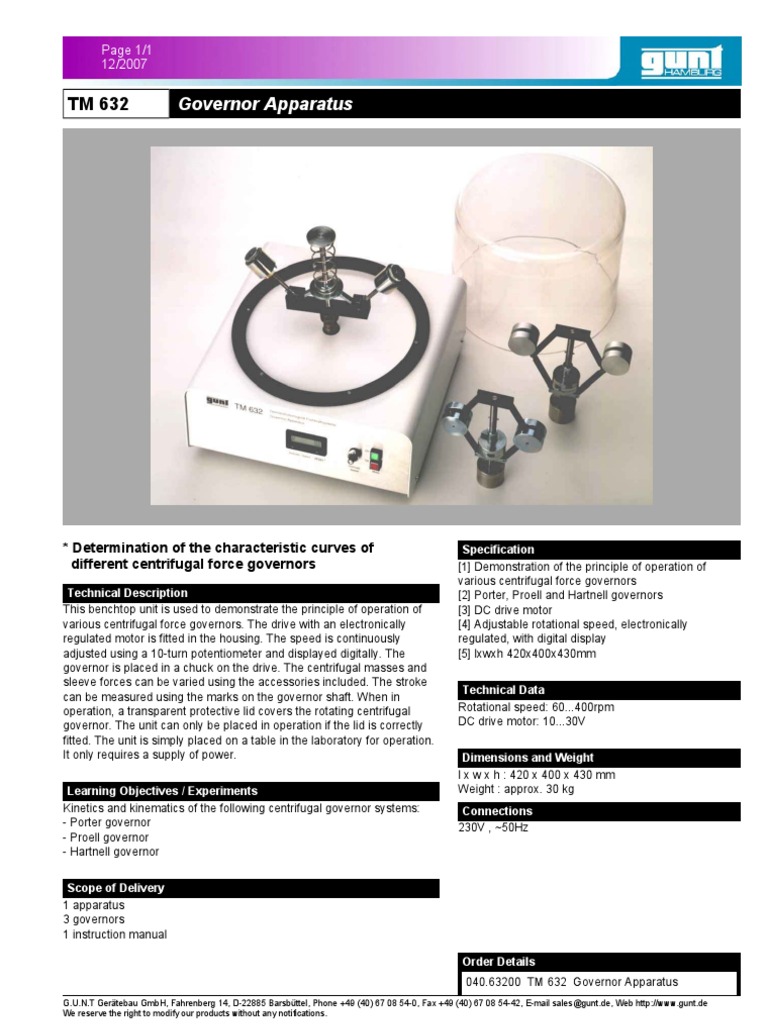 Governor Testing 2 | PDF | Physics | Physical Quantities