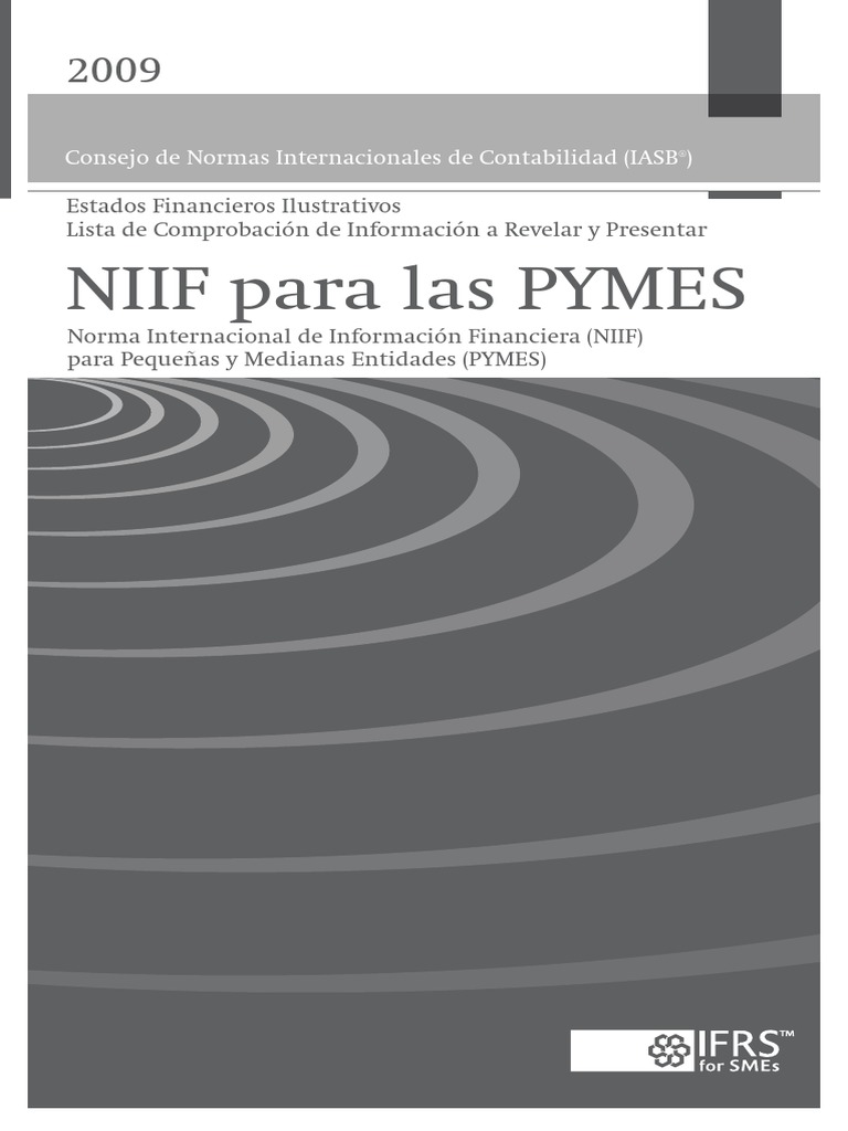 NIIF para PYMES - Estados Financieros Ilustrativos | PDF | normas ...