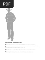 F&F Clothing Size Guide | PDF | Clothing | Softlines (Retail)