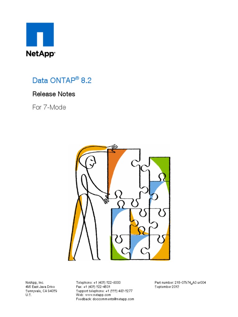 Data ONTAP 8.2 Release Notes For 7mode | PDF | Solid State Drive ...