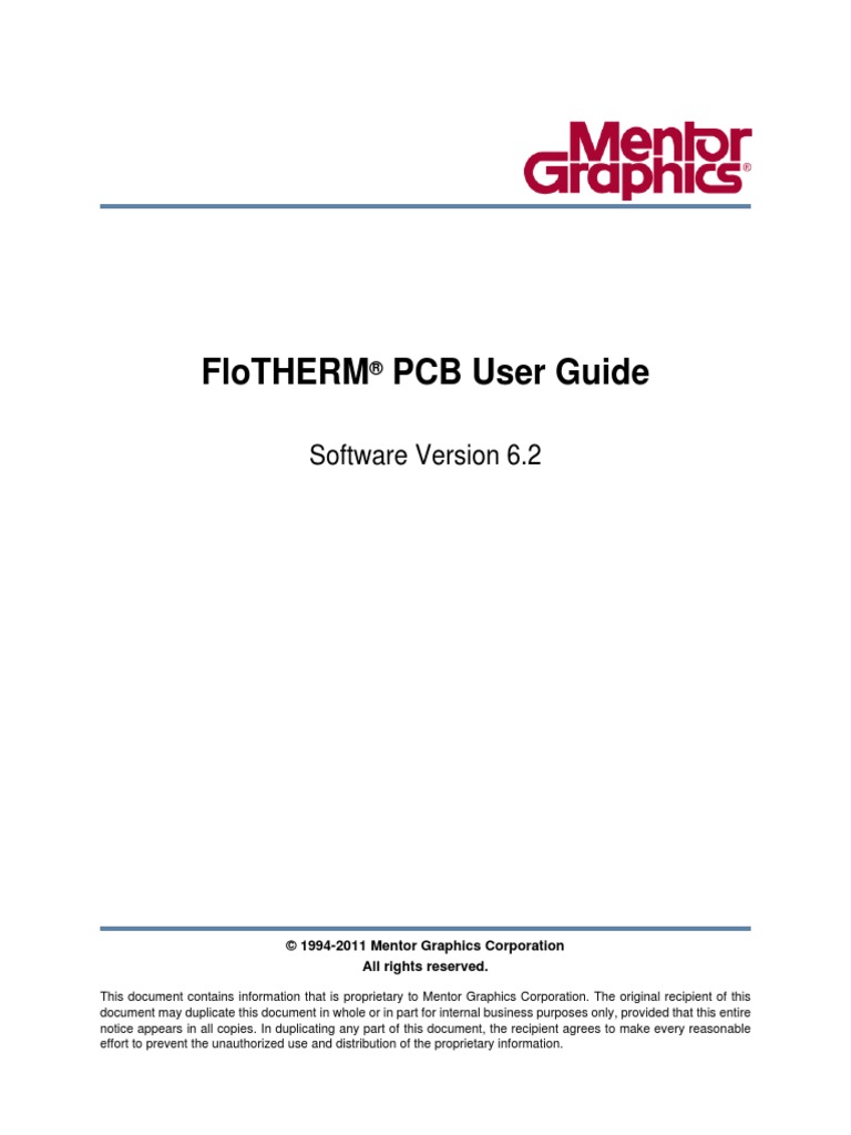 Flotherm PCB User Guide | PDF | Graphical User Interfaces | Icon ...