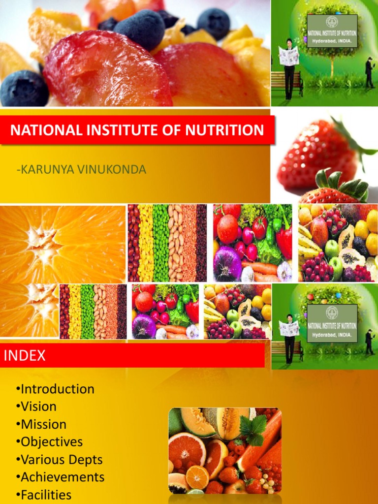National Institute of Nutrition | Nutrition | Malnutrition | Free 30 ...