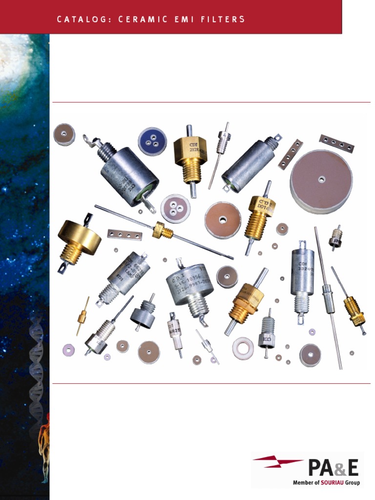 EMI Filters - Ceramic | PDF | Capacitor | Electronic Filter