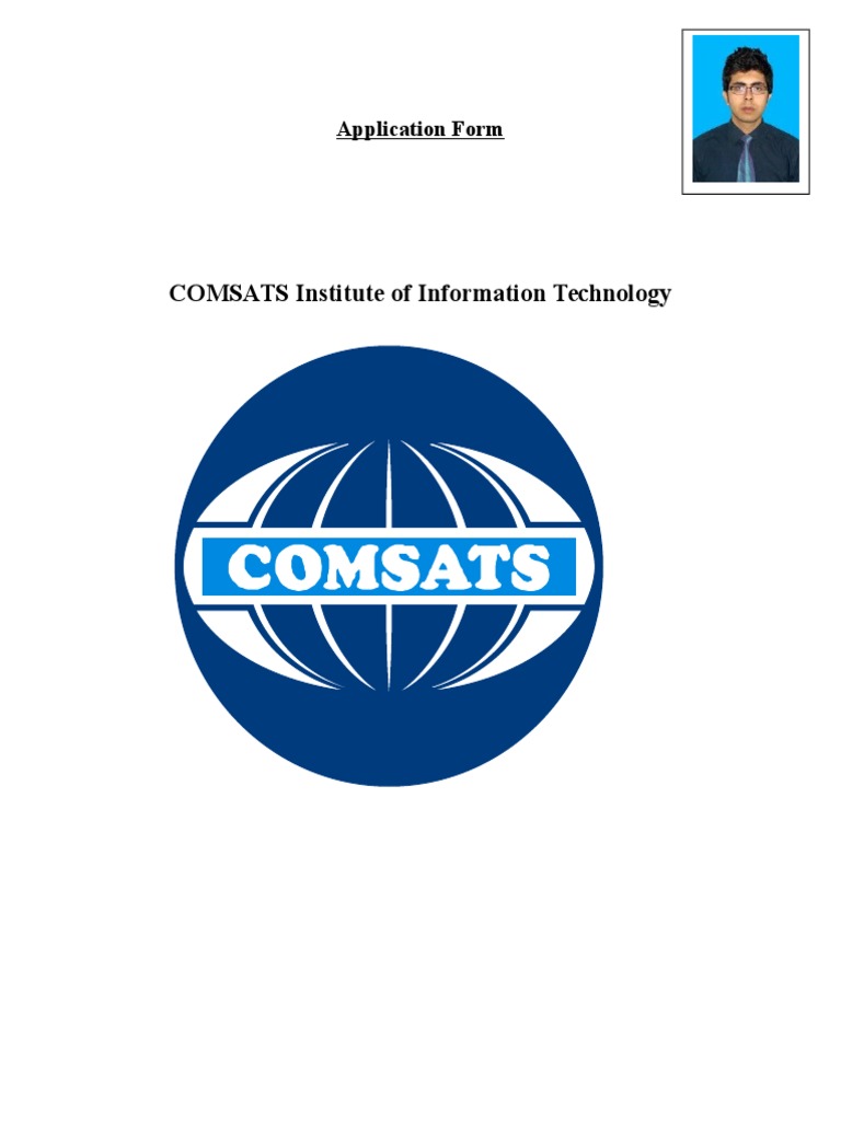 COMSATS Institute of Information Technology: Application Form | PDF ...
