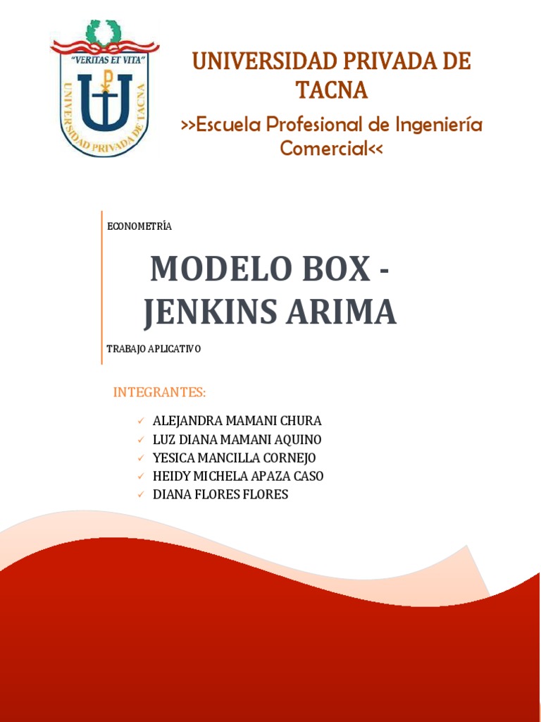 Modelo Arima | PDF | Spss | Econometría