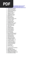 RC List | PDF