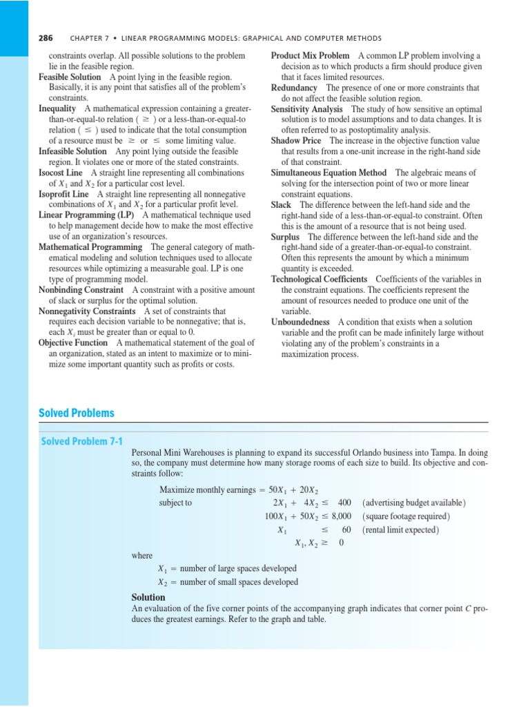 LP Solved Problems | PDF | Mathematical Optimization | Linear Programming
