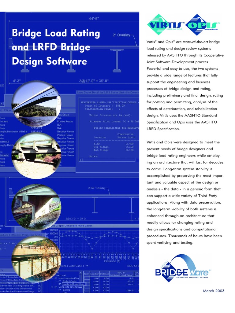 Bridge Load Rating and LRFD Bridge Design Software | PDF | Structural ...