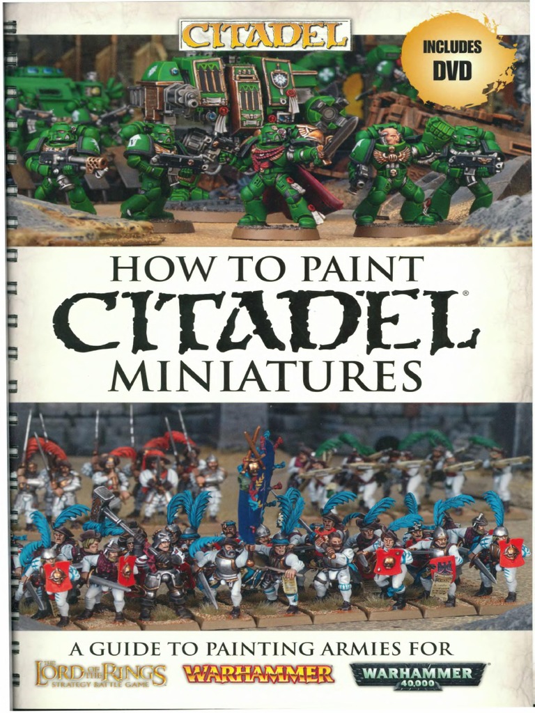 How To Paint Citadel Miniatures | PDF