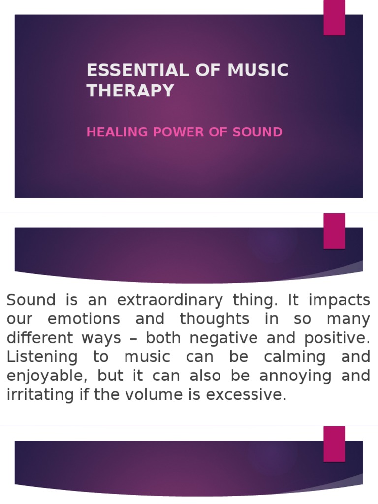 Essential of Music Therapy | PDF | Psychotherapy | Behavioural Sciences