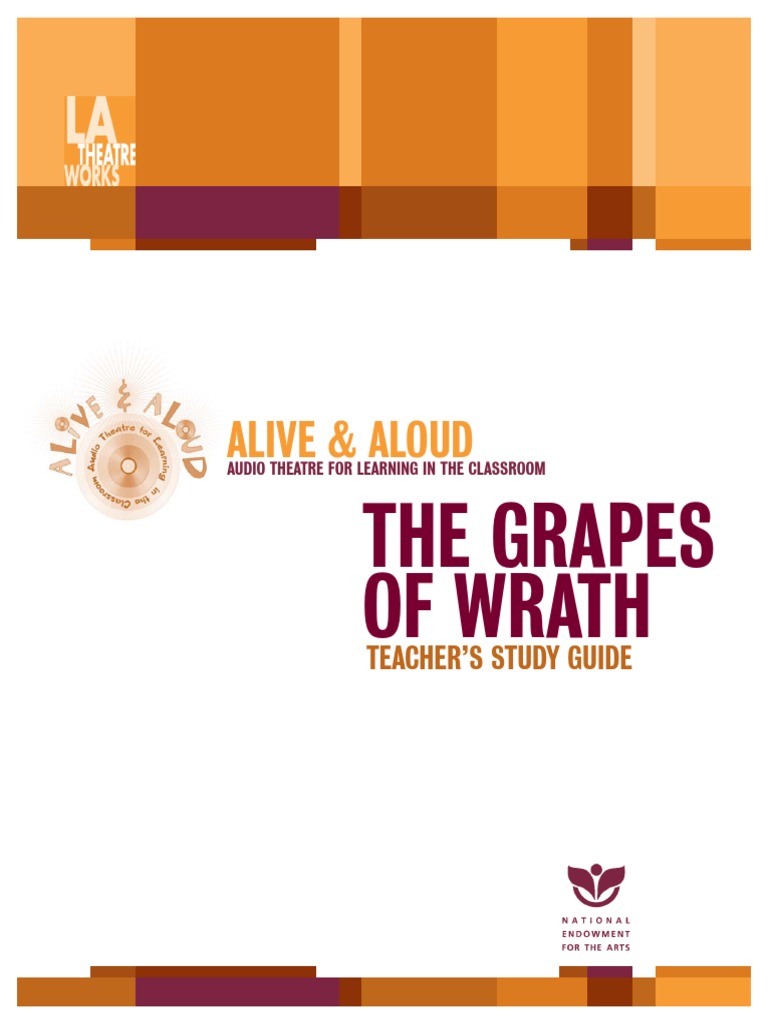Teacher's Study Guide - The Grapes of Wrath | PDF | John Steinbeck ...