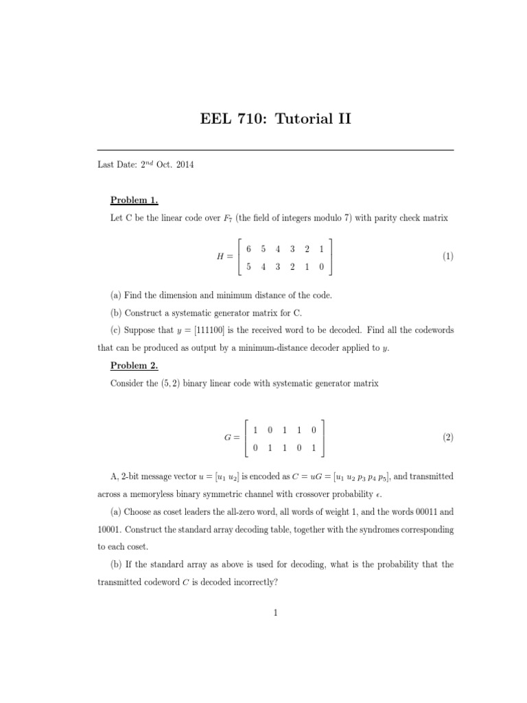 Tutorial 2 | PDF | Theoretical Computer Science | Naming Conventions