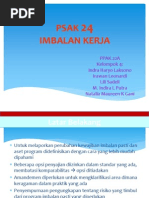Panduan Perhitungan Imbalan Kerja PSAK 24 | PDF