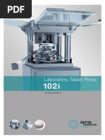 Fette Compression Machine-Pocketguide | PDF | Tablet (Pharmacy ...