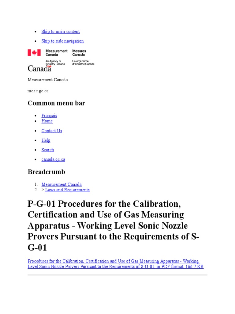 Gas Measuring Apparatus Calibration Guide | PDF | Metre | Thermometer