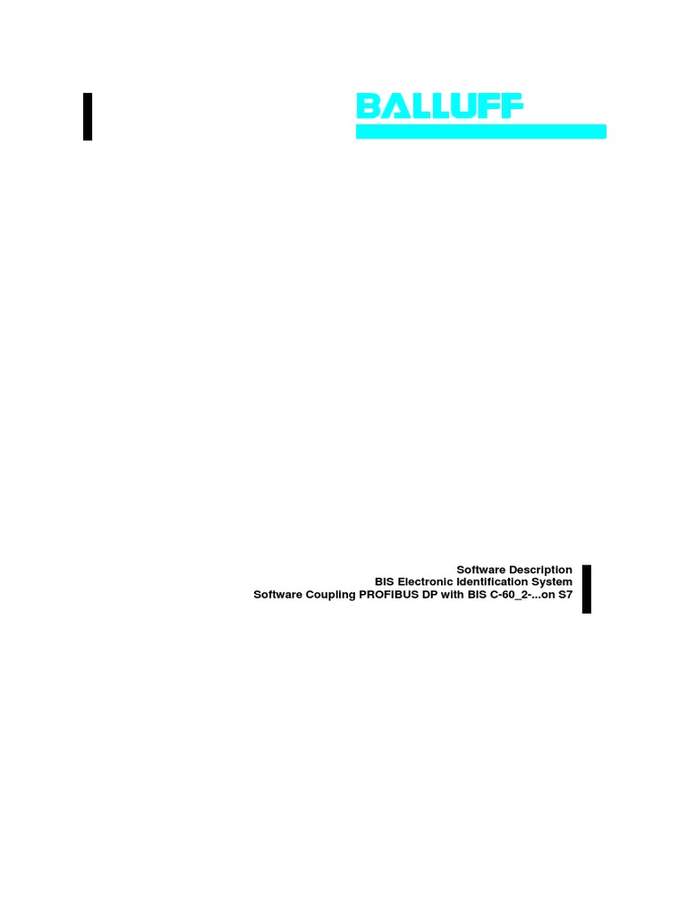 S7 FB Documentation Engl | PDF | Byte | Central Processing Unit